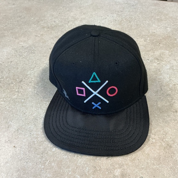 Sony | Accessories | Sony Playstation Black Baseball Cap Adjustable One ...